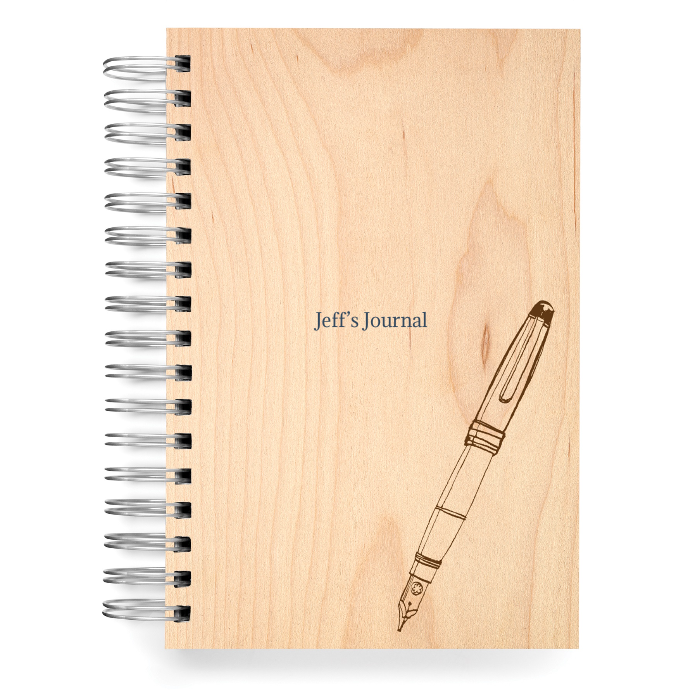 Pen Birch PERSONALIZED Jumbo Journal – ecojotstore
